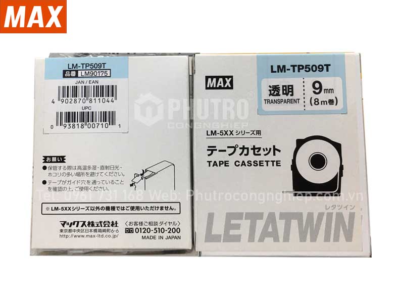Nhãn TAPE dùng cho máy in đầu cốt LM-550